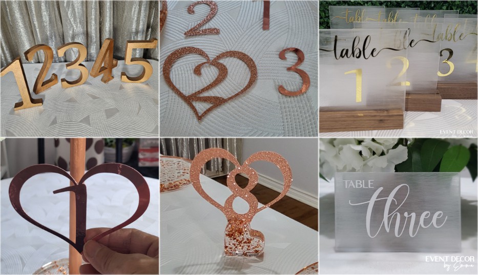 Signages - Event Decor by Emma
